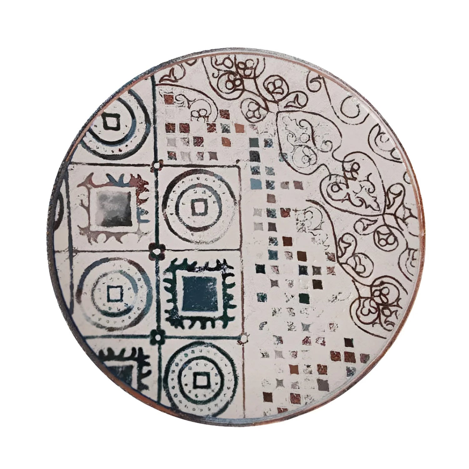 Creta 32.5cm dinner plates under plates Stoneware – THE KINGDOM OF ...