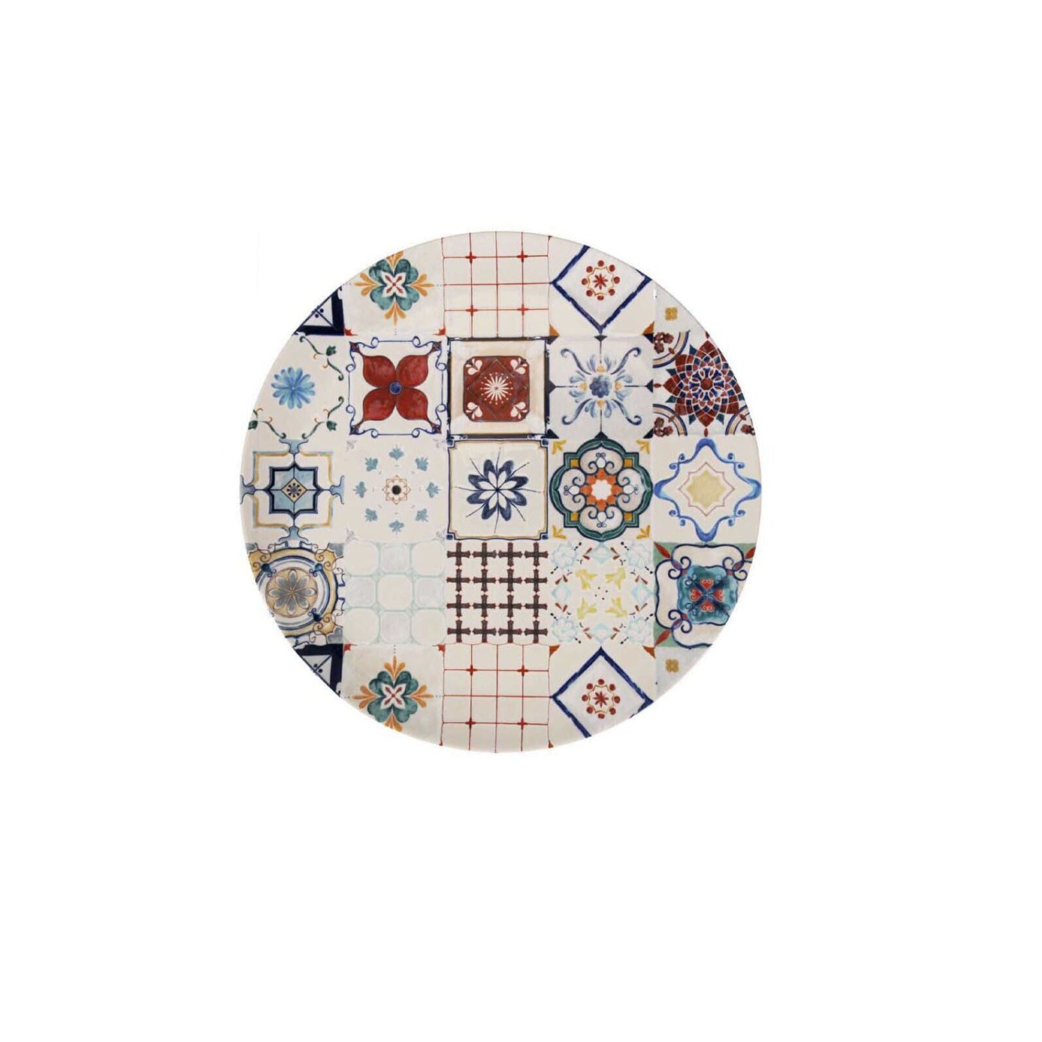 Lore 32cm under plates dinner plates Embossed stoneware – THE KINGDOM ...